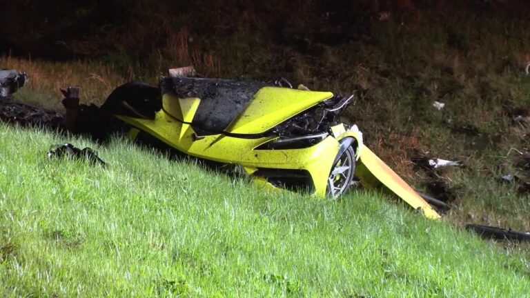 Horrific I-90 Crash: Speed Suspected After Corvette Splits in Half ...